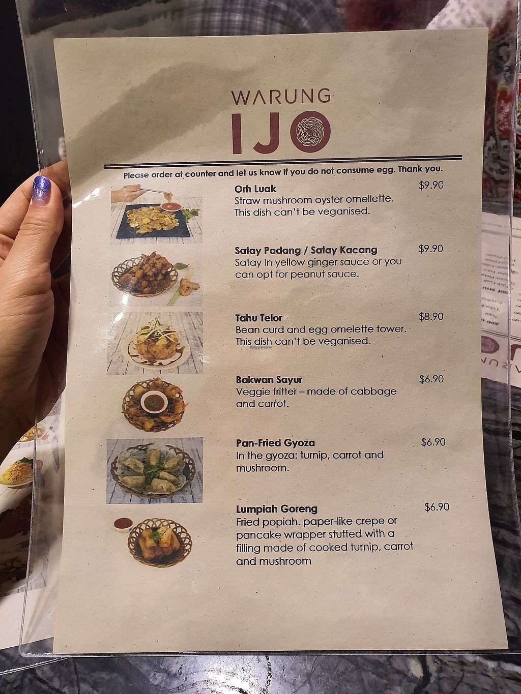 Warung Ijo - Central Singapore Restaurant - HappyCow