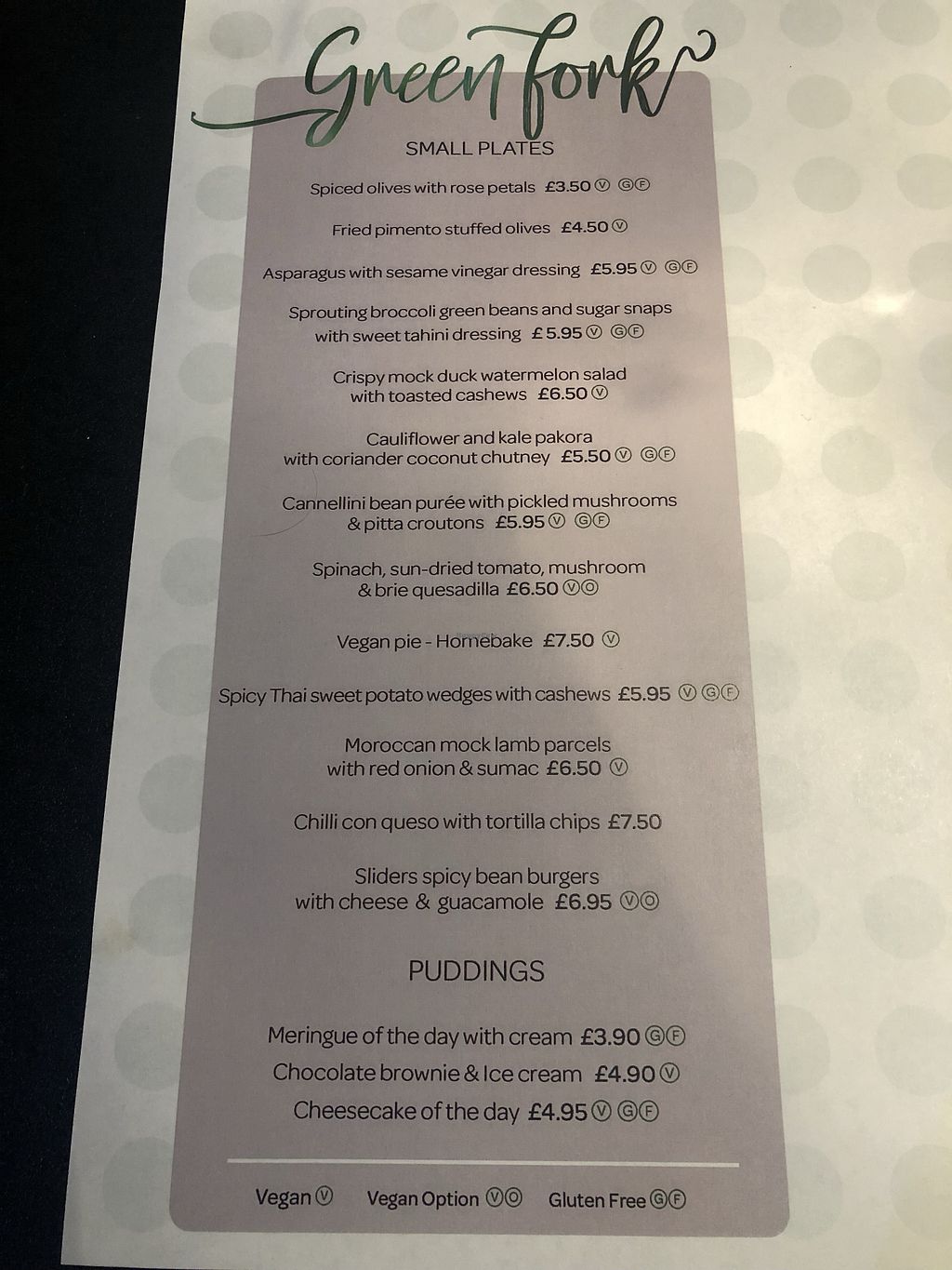 CLOSED: Green Fork - Liverpool Restaurant - HappyCow