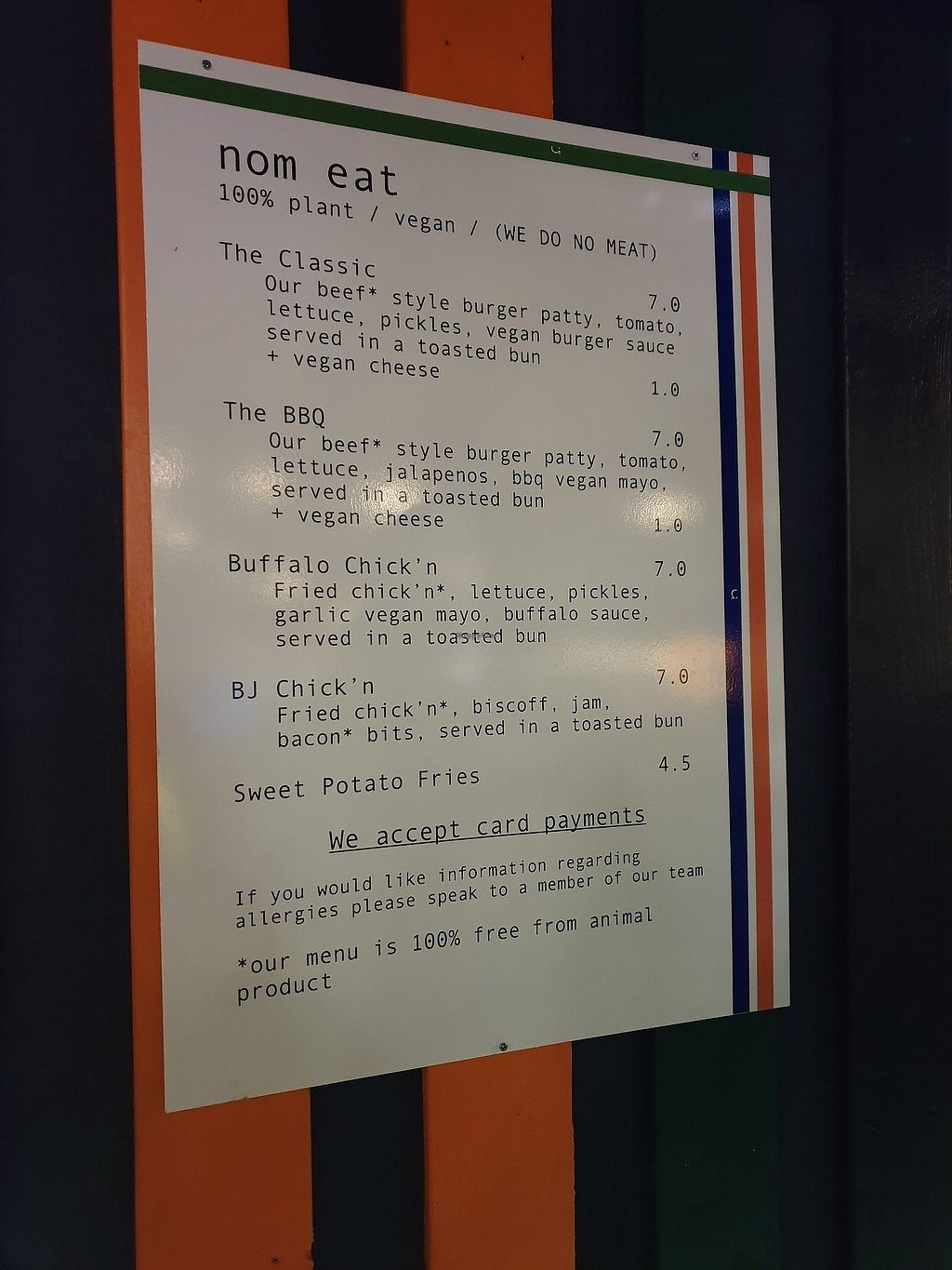 CLOSED: Nom Eat - Edinburgh Restaurant - HappyCow