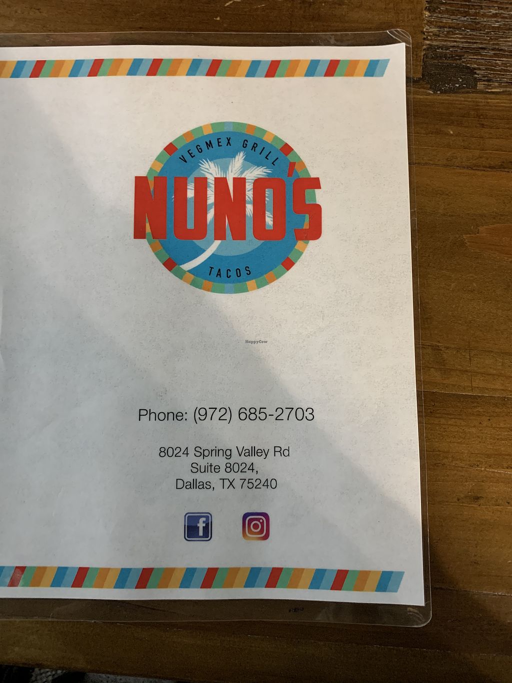 Nuno's Tacos & Vegmex Grill - Dallas Texas Restaurant - HappyCow