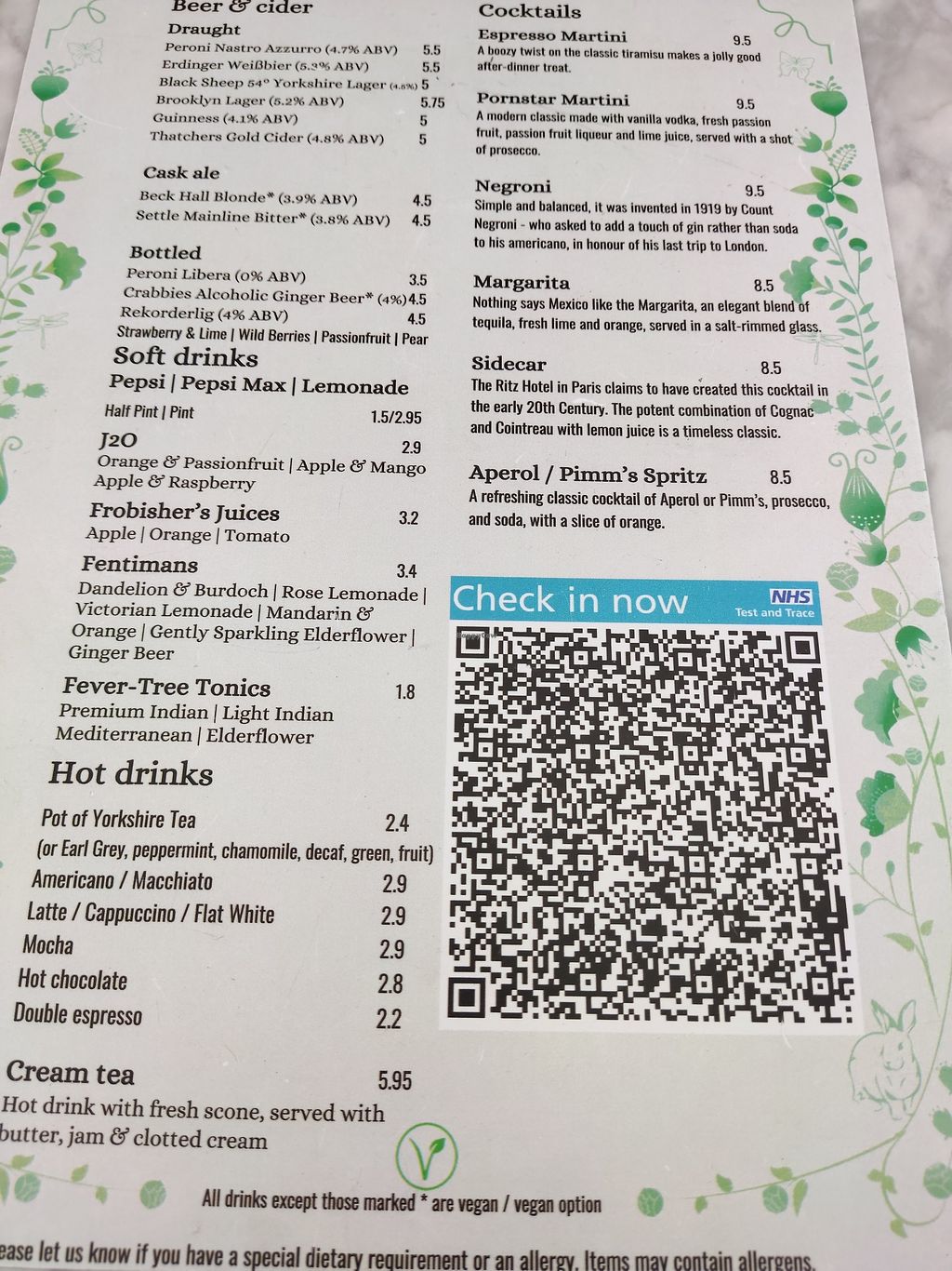 Beck Hall - Malham Restaurant - HappyCow