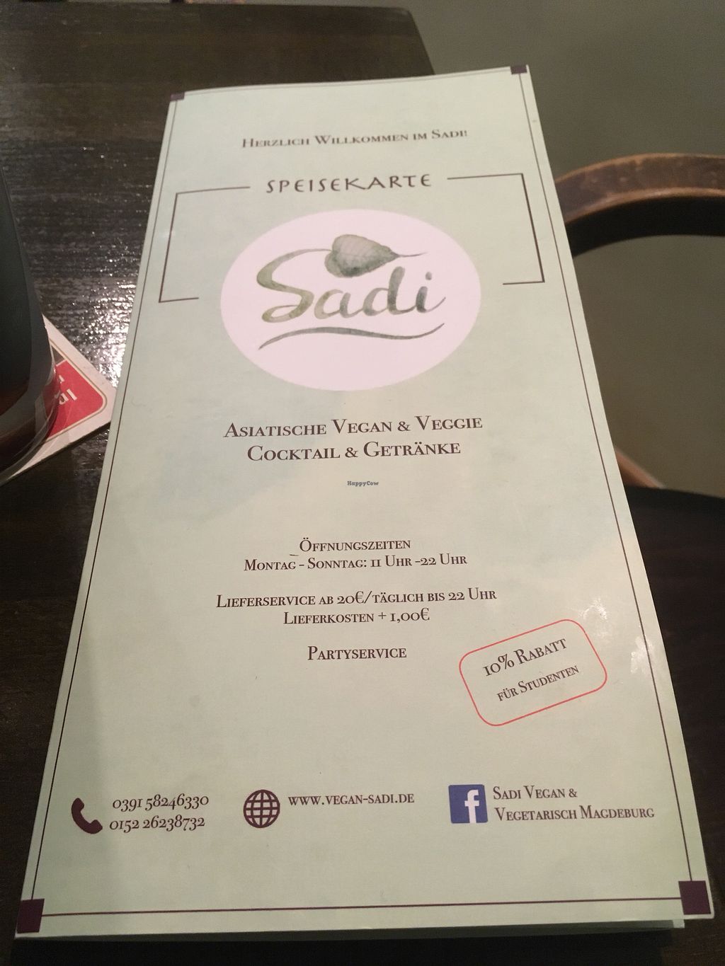 CLOSED: Sadi - Magdeburg Restaurant - HappyCow