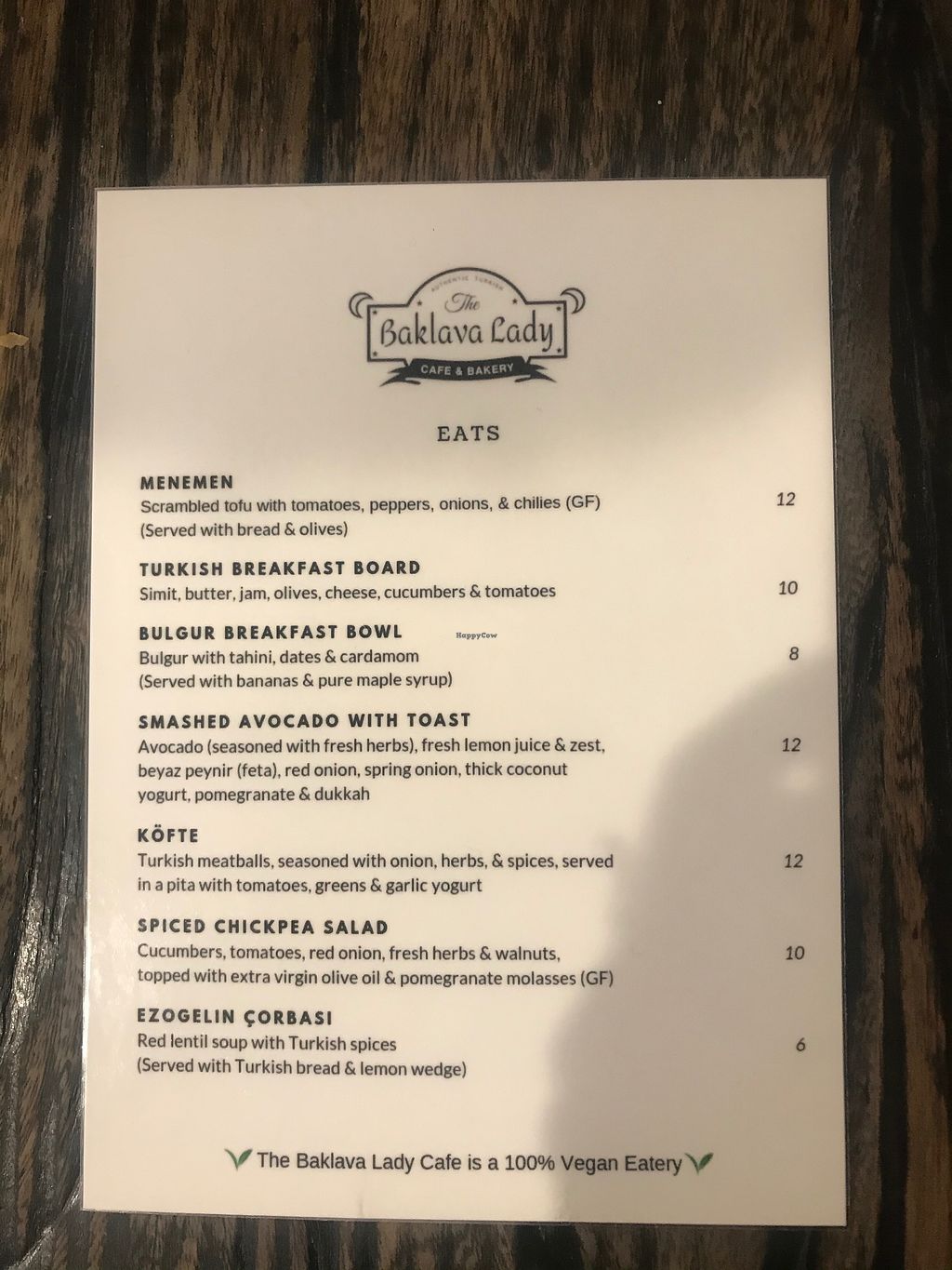 The Baklava Lady - English Town New Jersey Restaurant - HappyCow