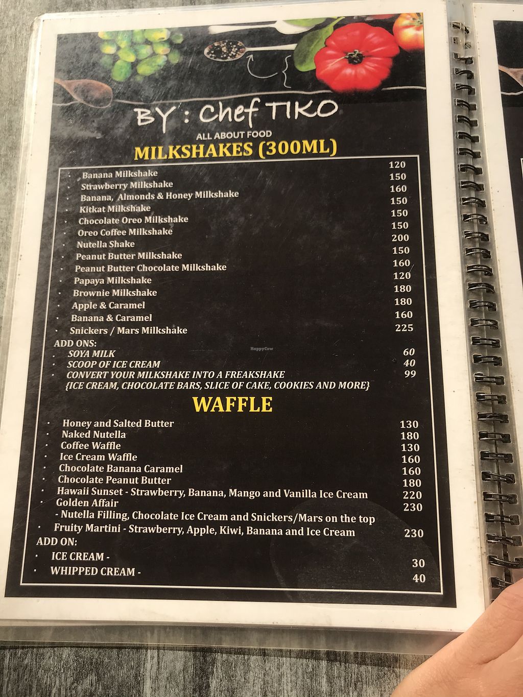 CLOSED: Tiko's - Pushkar Restaurant - HappyCow