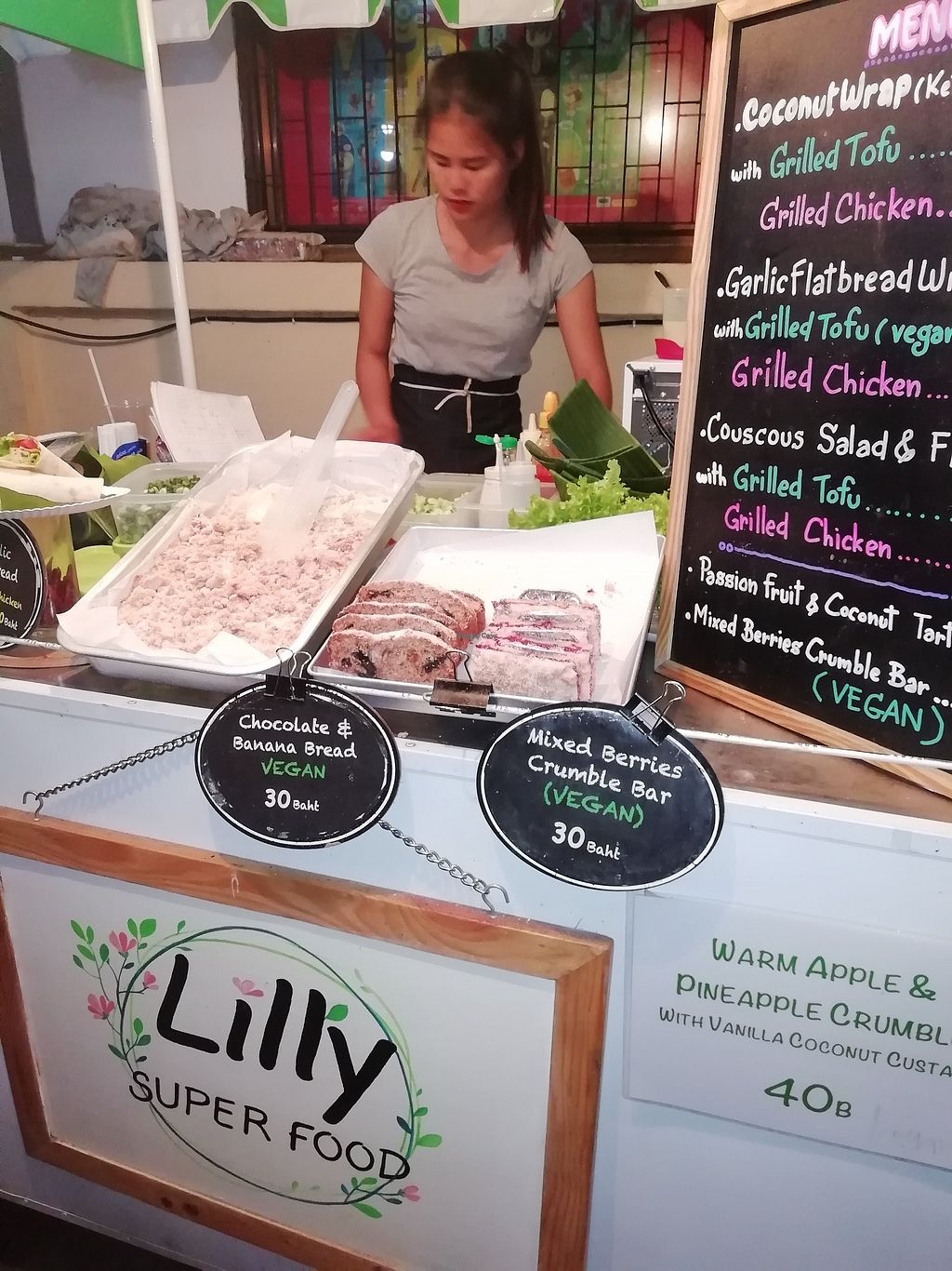 CLOSED: Lilly Superfood - Food Stall - Pai Restaurant - HappyCow