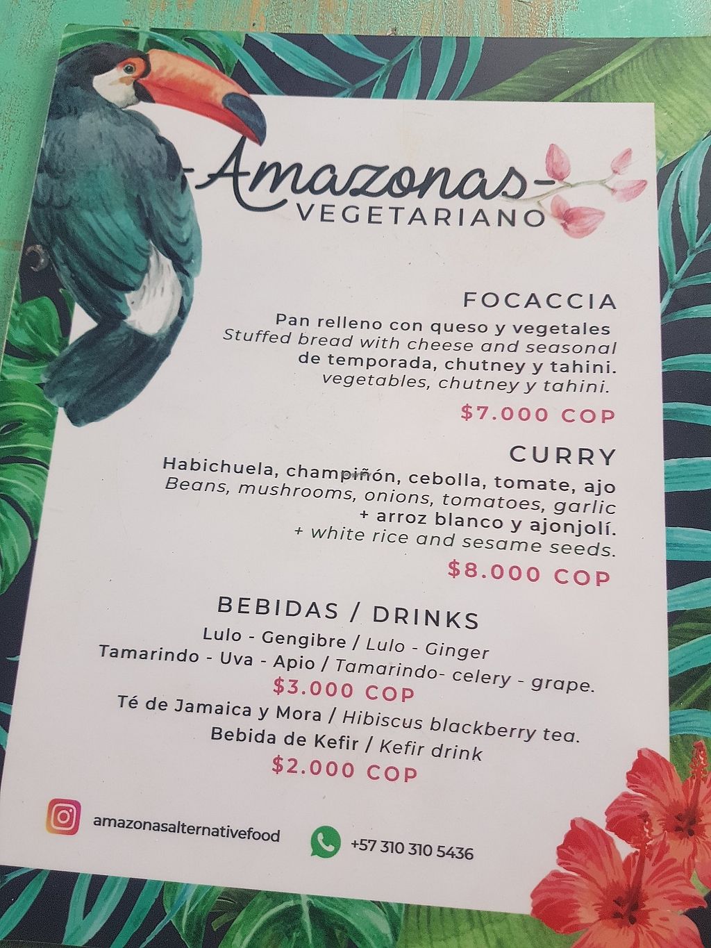 CLOSED: Amazonas Alternative Food - Guatape Restaurant - HappyCow