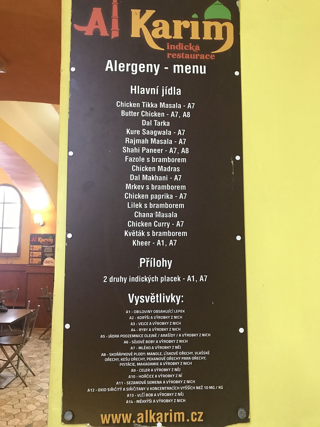 CLOSED: Al Karim - Prague Restaurant - HappyCow