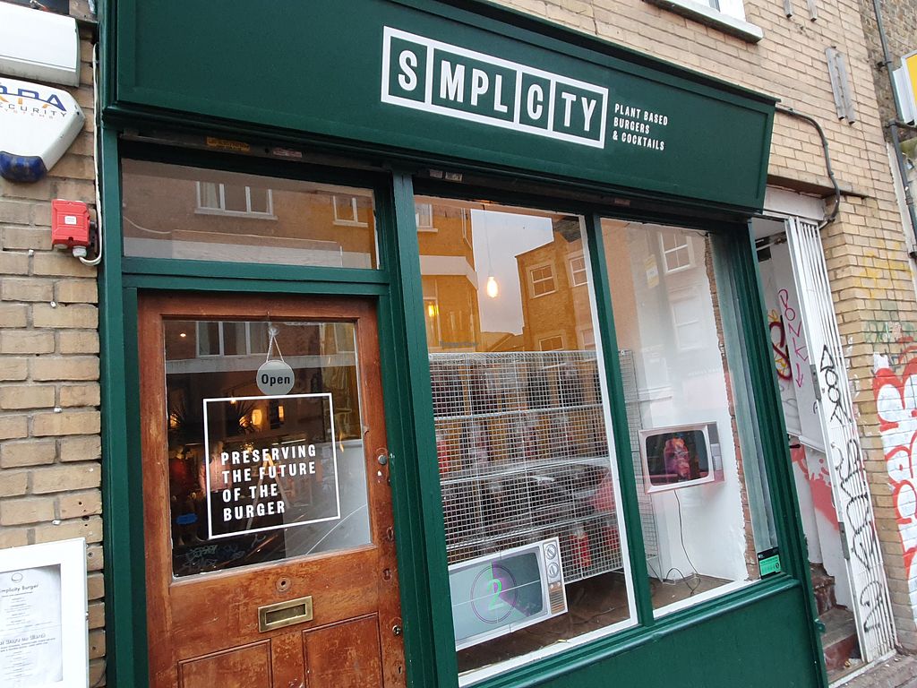 CLOSED: Simplicity Burger - East London Restaurant - HappyCow