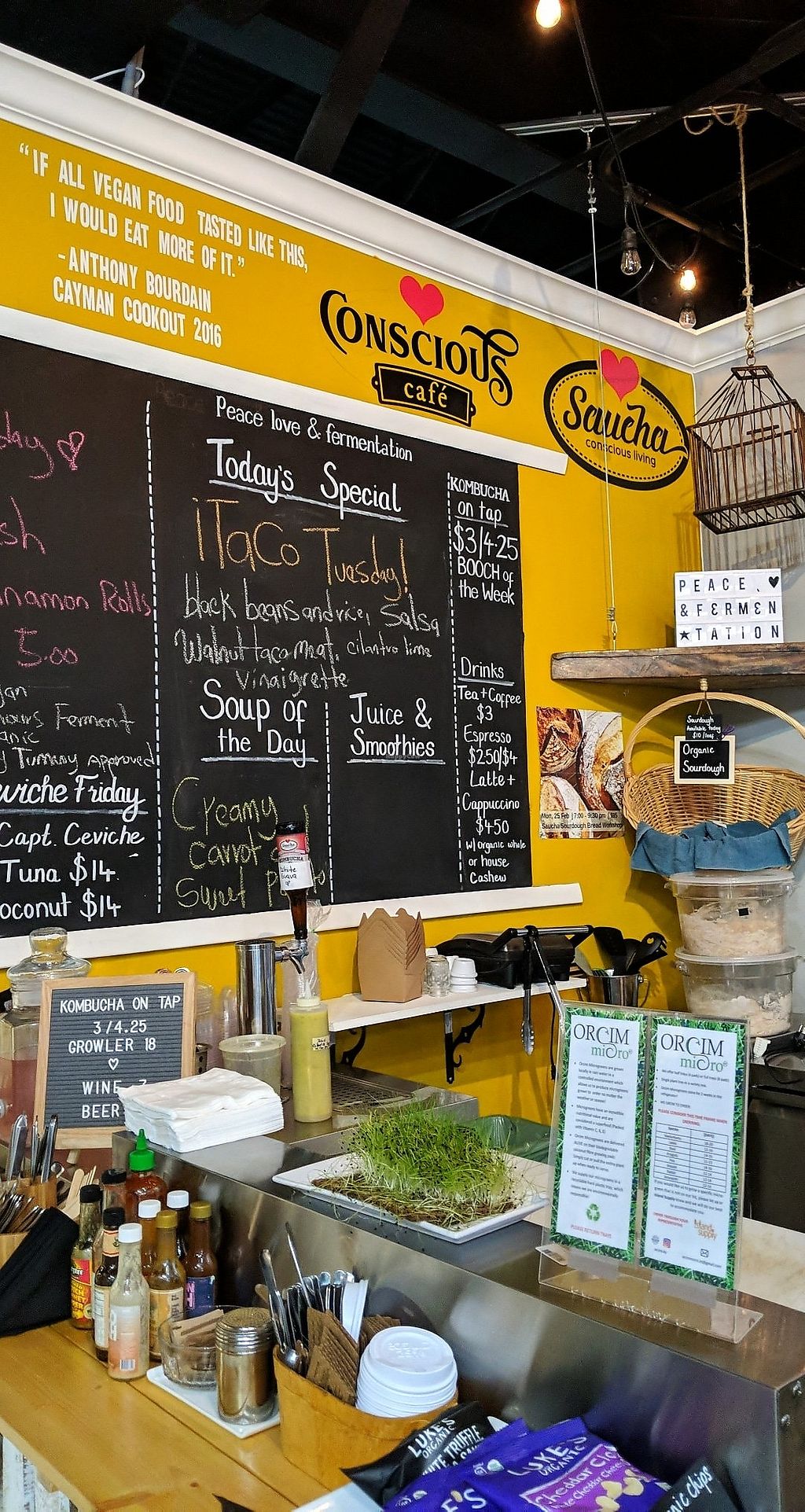 CLOSED: Saucha Conscious Cafe - George Town Restaurant - HappyCow