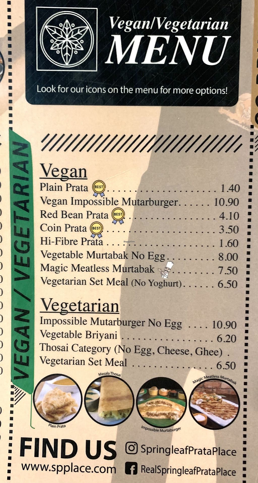 Springleaf Prata Place - The Rail Mall - Central Singapore Restaurant ...