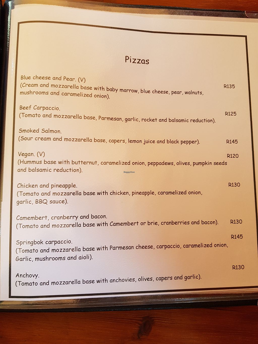 The Edge Restaurant - Hogsback Restaurant - HappyCow