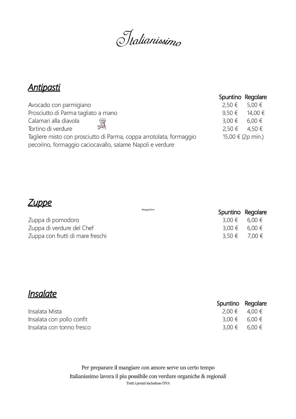 Italianissimo - Ribeira Brava Restaurant - HappyCow