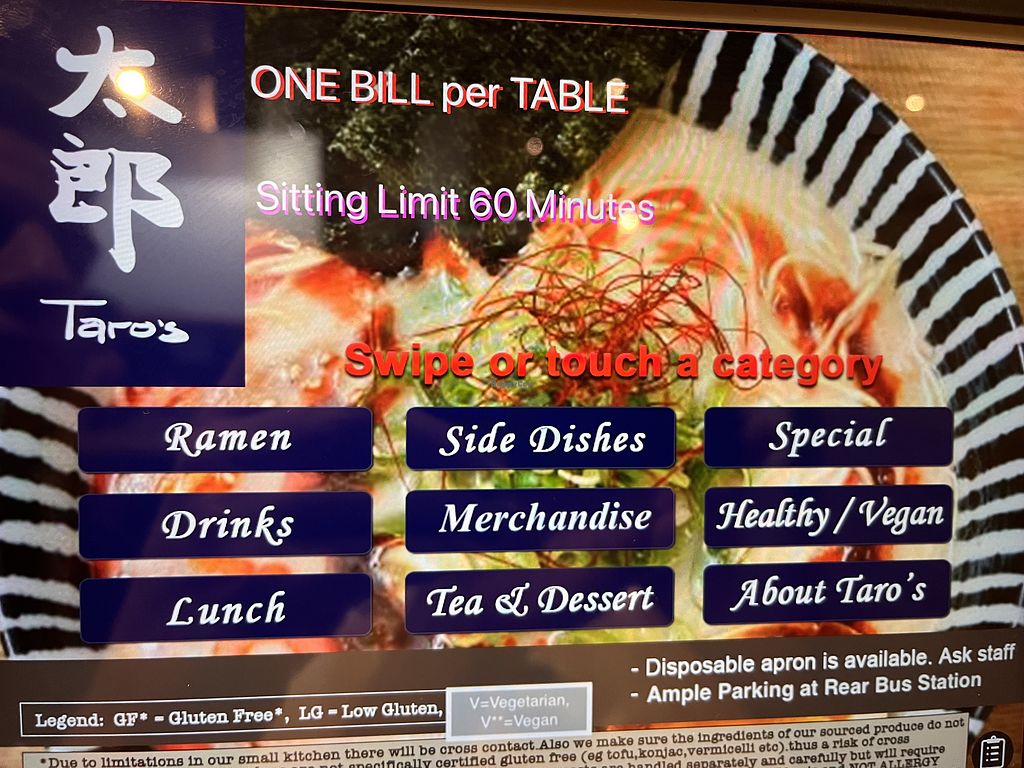 Taro Ramen - Greenslopes Queensland Restaurant - HappyCow