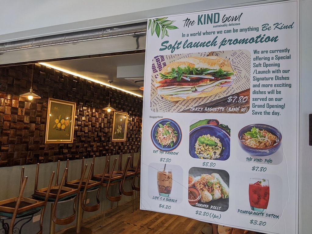 The Kind Bowl - Somerset - Central Singapore Restaurant - HappyCow