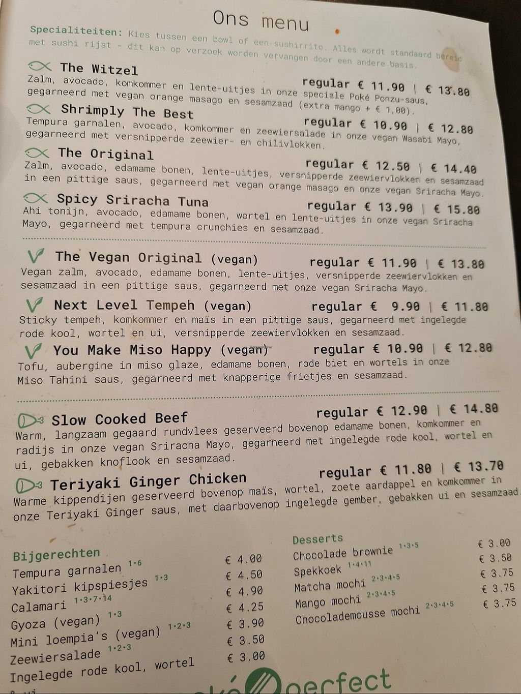 Poké Perfect - Den Bosch Restaurant - HappyCow