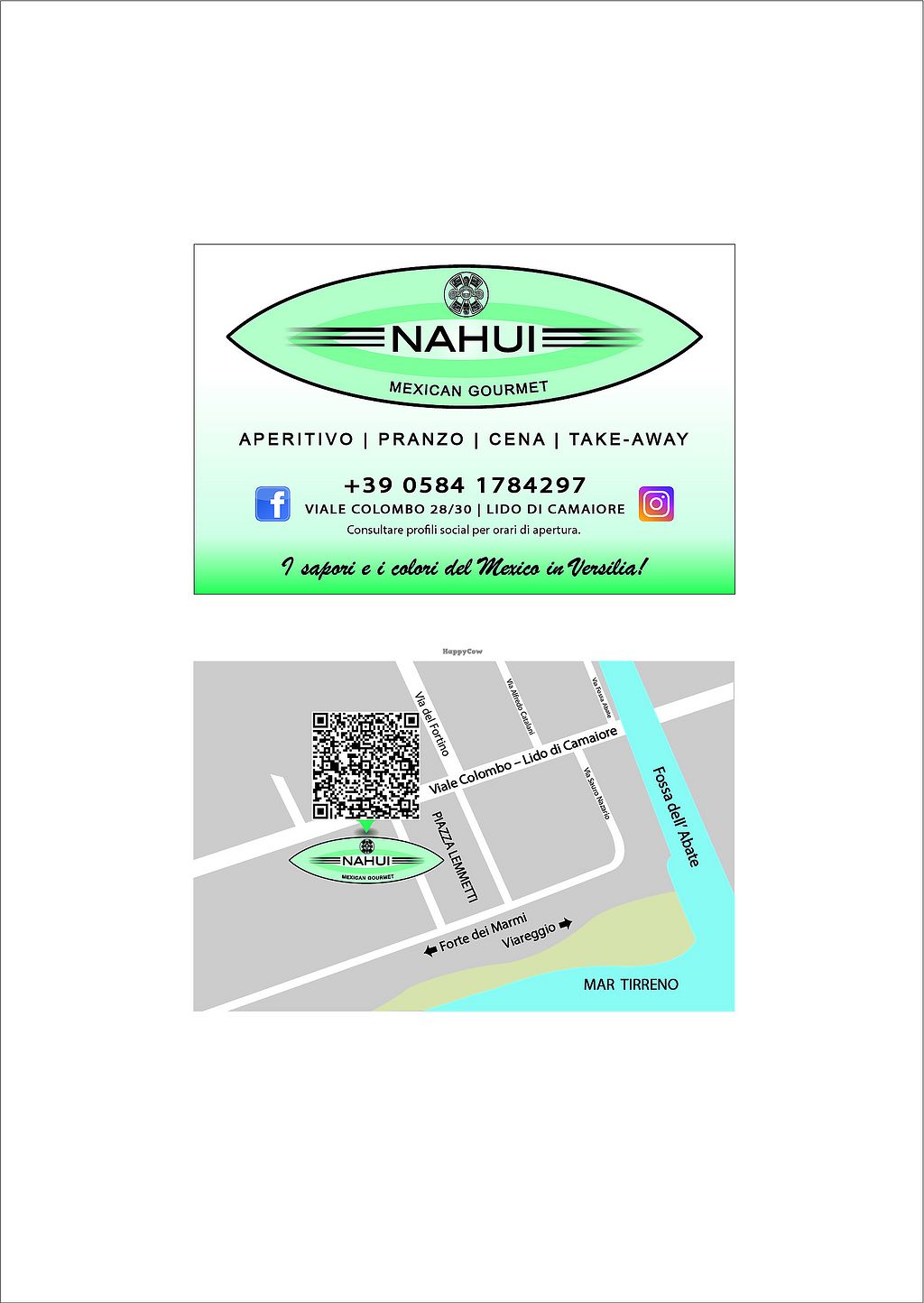 CLOSED: NAHUI Mexican Gourmet - Lido Di Camaiore Delivery - HappyCow