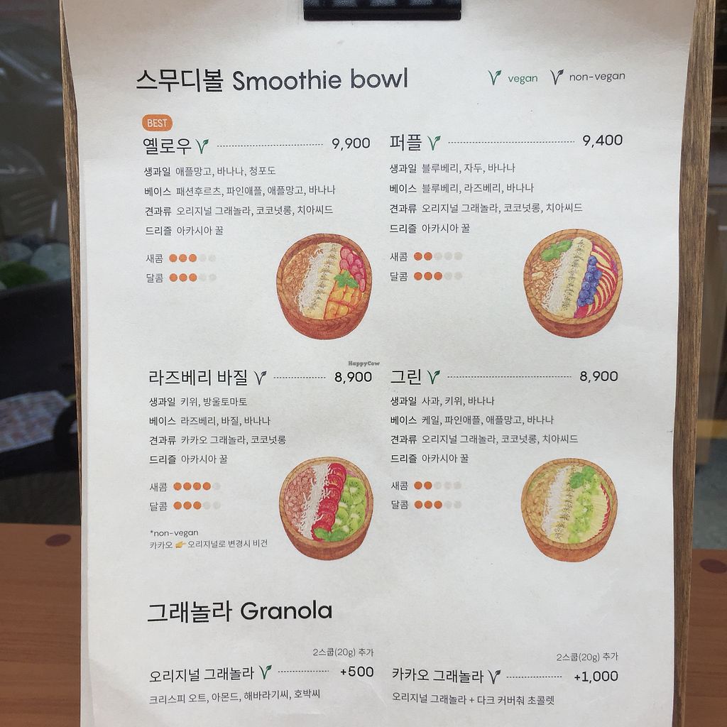 CLOSED: Hey Bowl - 헤이보울 - Seoul Juice Bar - HappyCow