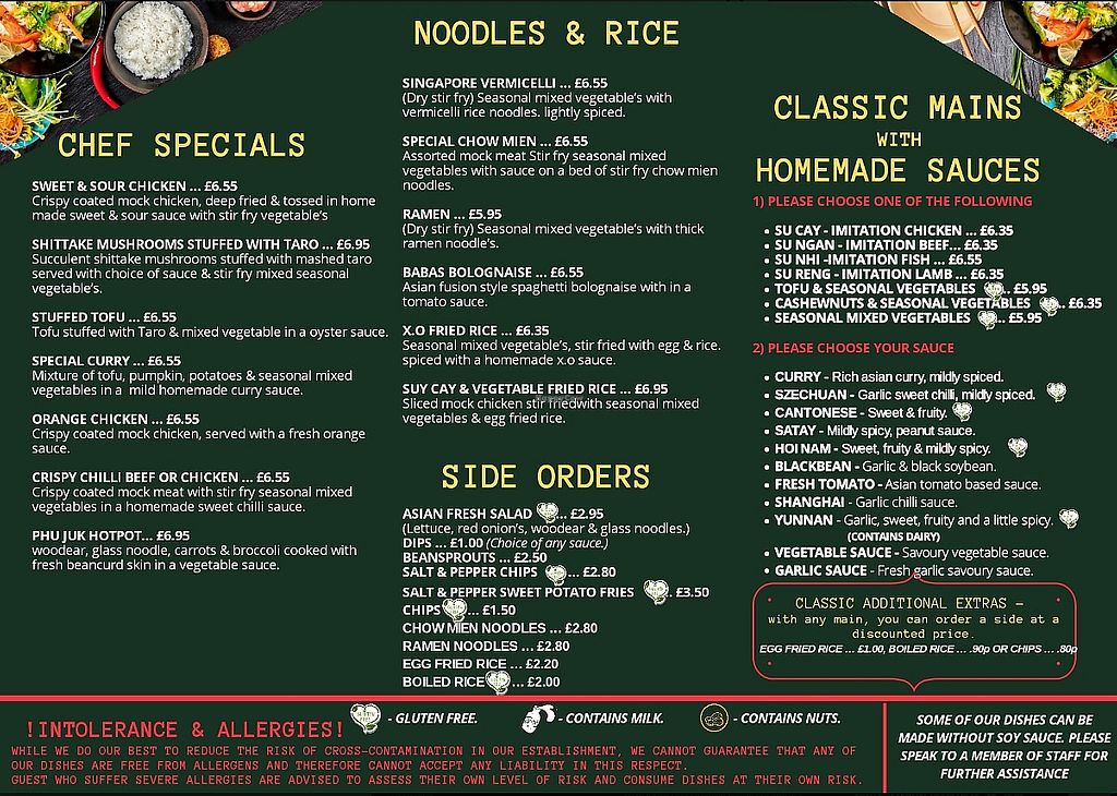 Choi Gan - Clitheroe Restaurant - HappyCow