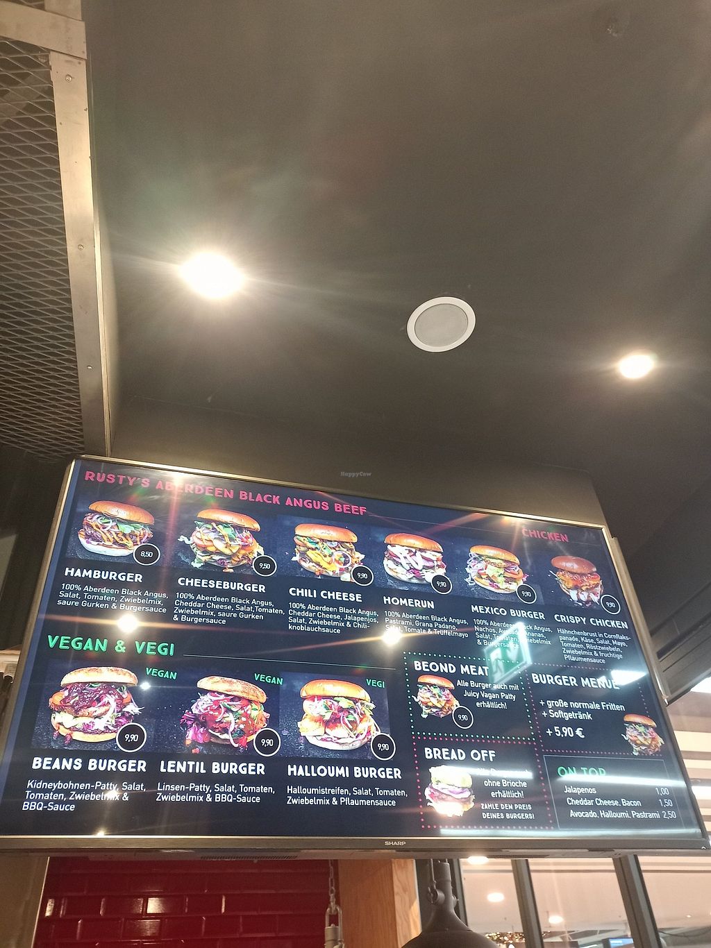 CLOSED: Rusty's Burgers - Leipzig Restaurant - HappyCow