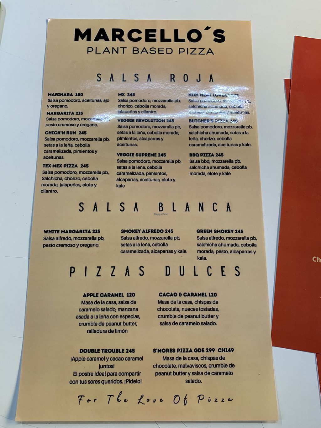 CLOSED: Marcello's Plant Based Pizza - Queretaro Restaurant - HappyCow