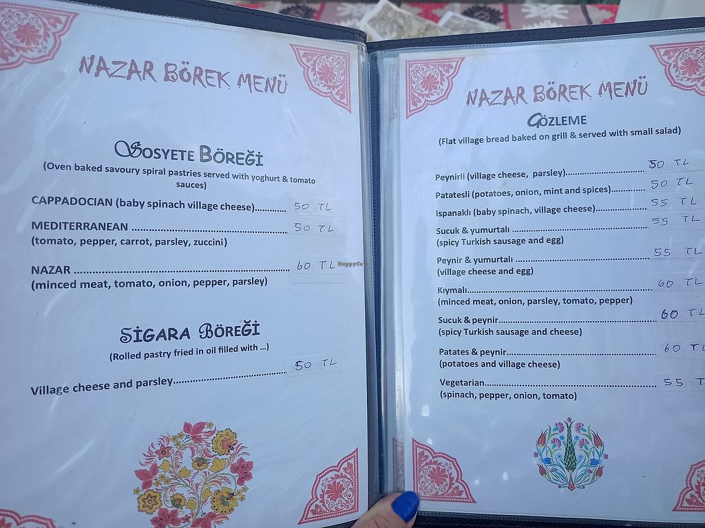 Nazar Börek Restaurant & Cafe - Goreme Restaurant - HappyCow
