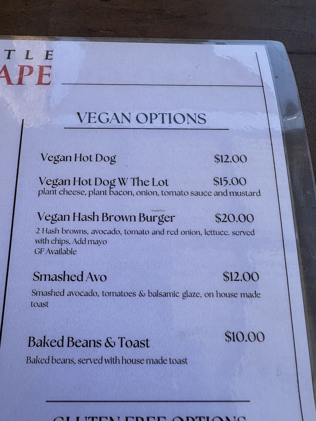 The Little Red Grape Co - Sevenhill | Review "Great vegan options " by ...