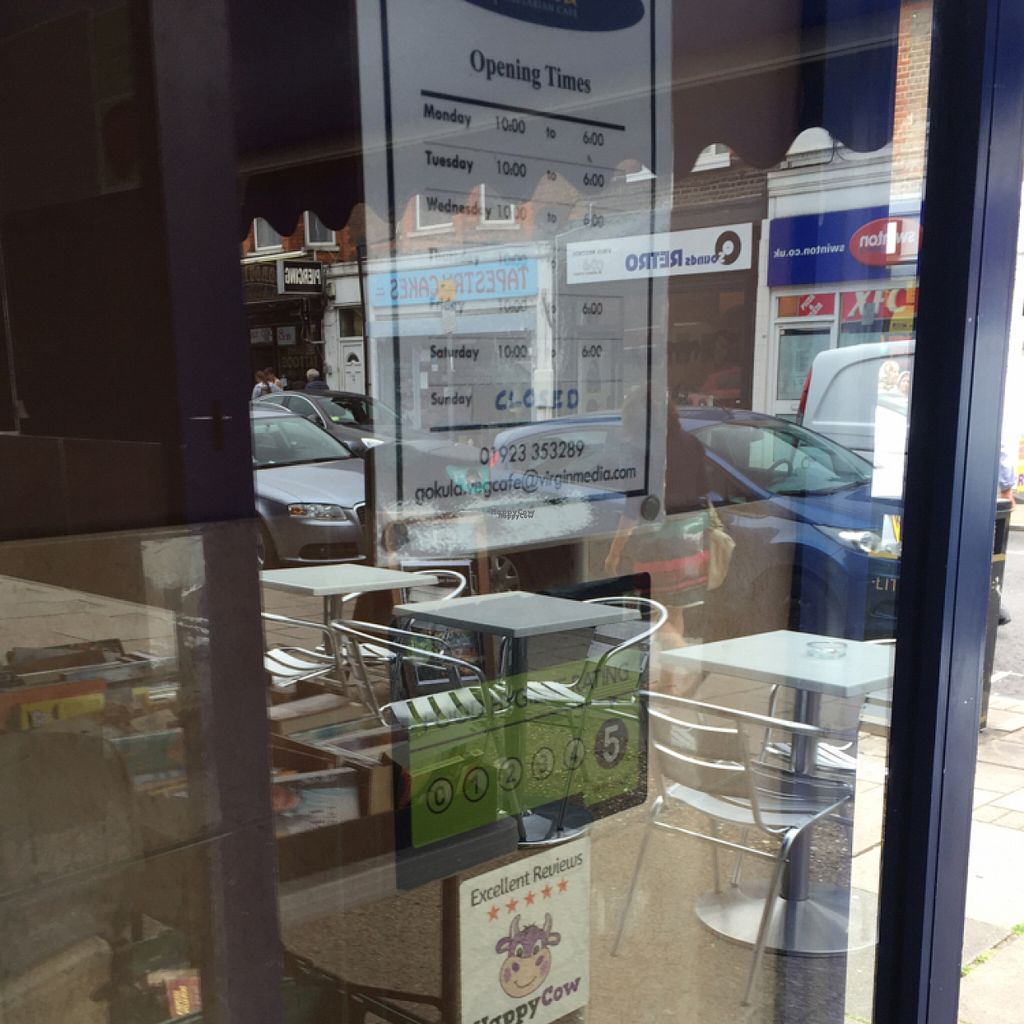 CLOSED: GoKula Vegetarian Cafe - Watford Restaurant - HappyCow