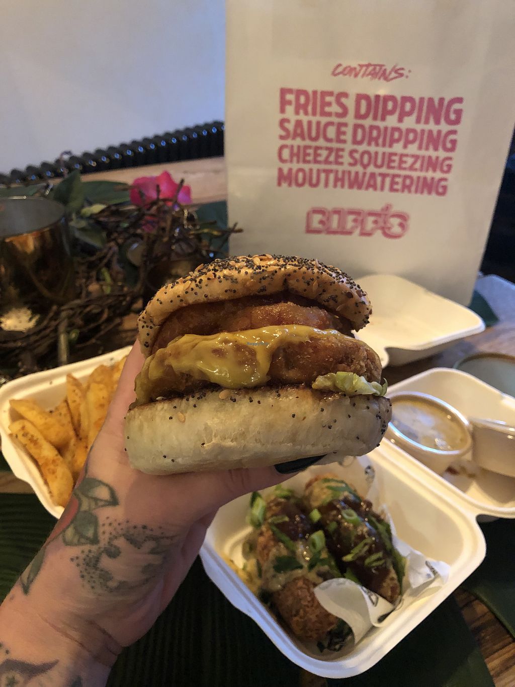 CLOSED: Biff's Vegan Burgers & Wingz - Edinburgh Delivery - HappyCow