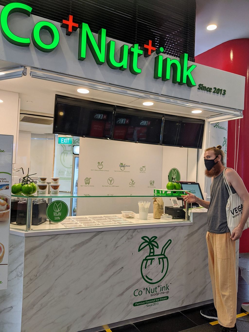 Co+Nut+ink - Tang Plaza - Central Singapore Ice Cream - HappyCow