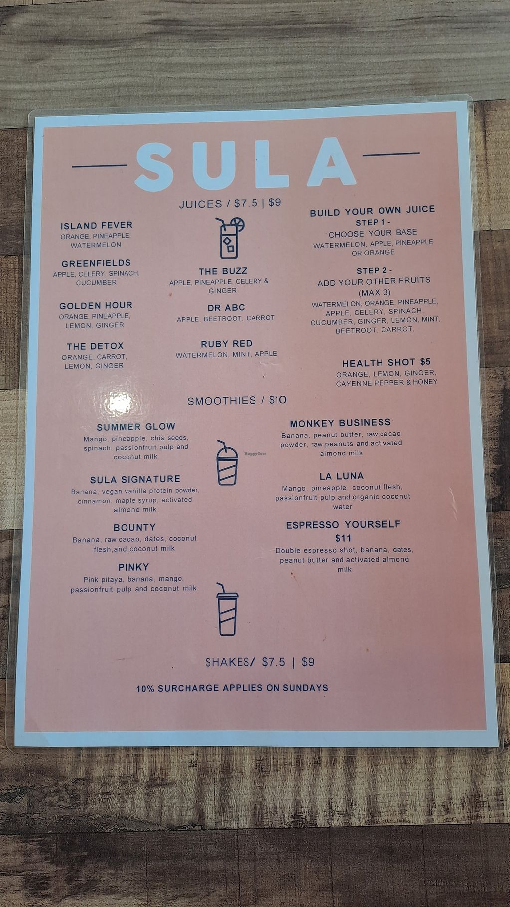 CLOSED: Sula Juice Bar - Wellington Point Queensland Juice Bar - HappyCow