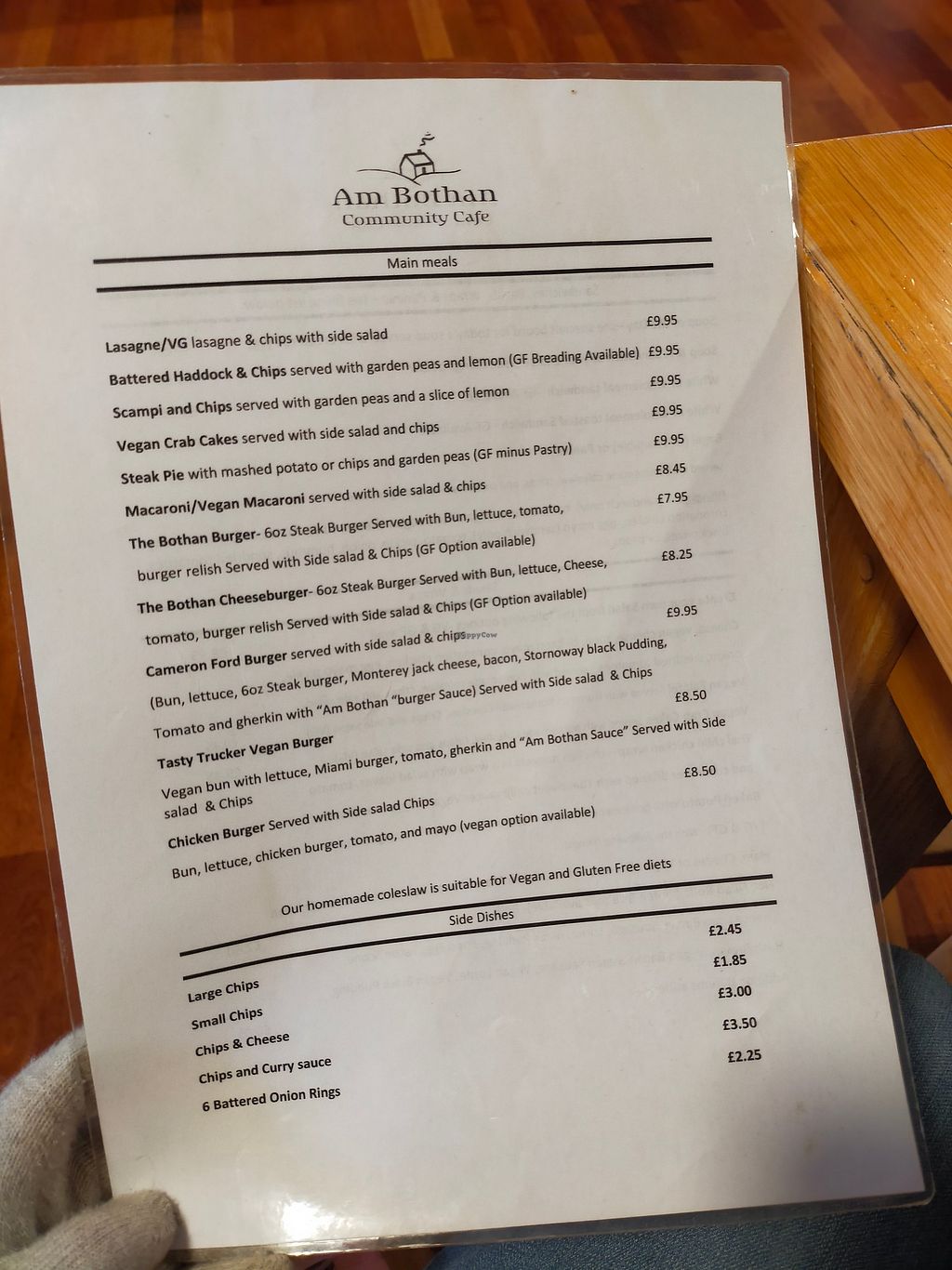 CLOSED: Am Bothan - Alness Restaurant - HappyCow