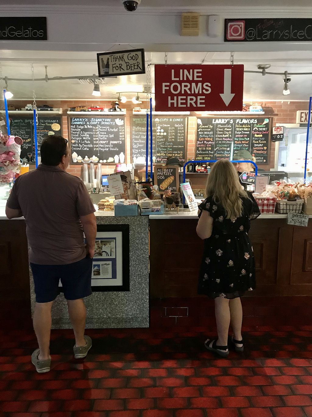 Larry's Ice Cream & Gelatos - St Pete Beach Florida Ice Cream - HappyCow