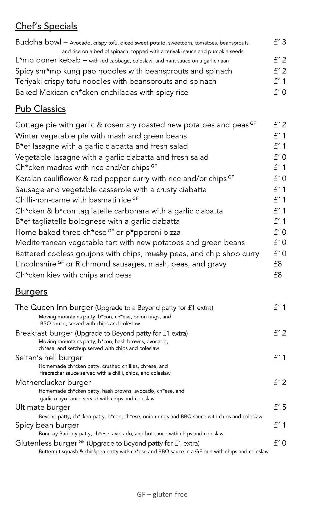 The Queen Inn - Cwmbran Restaurant - HappyCow