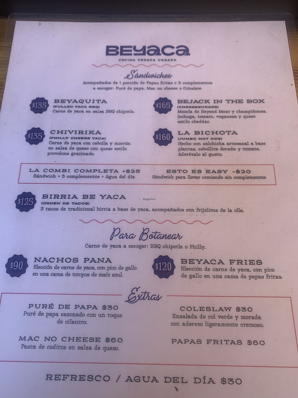 CLOSED: Beyaca - Tijuana Restaurant - HappyCow