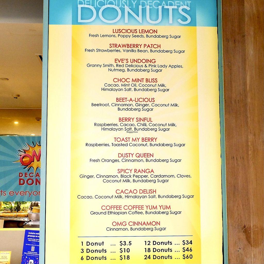CLOSED: OMG Decadent Donuts - Perth Western Australia Bakery - HappyCow