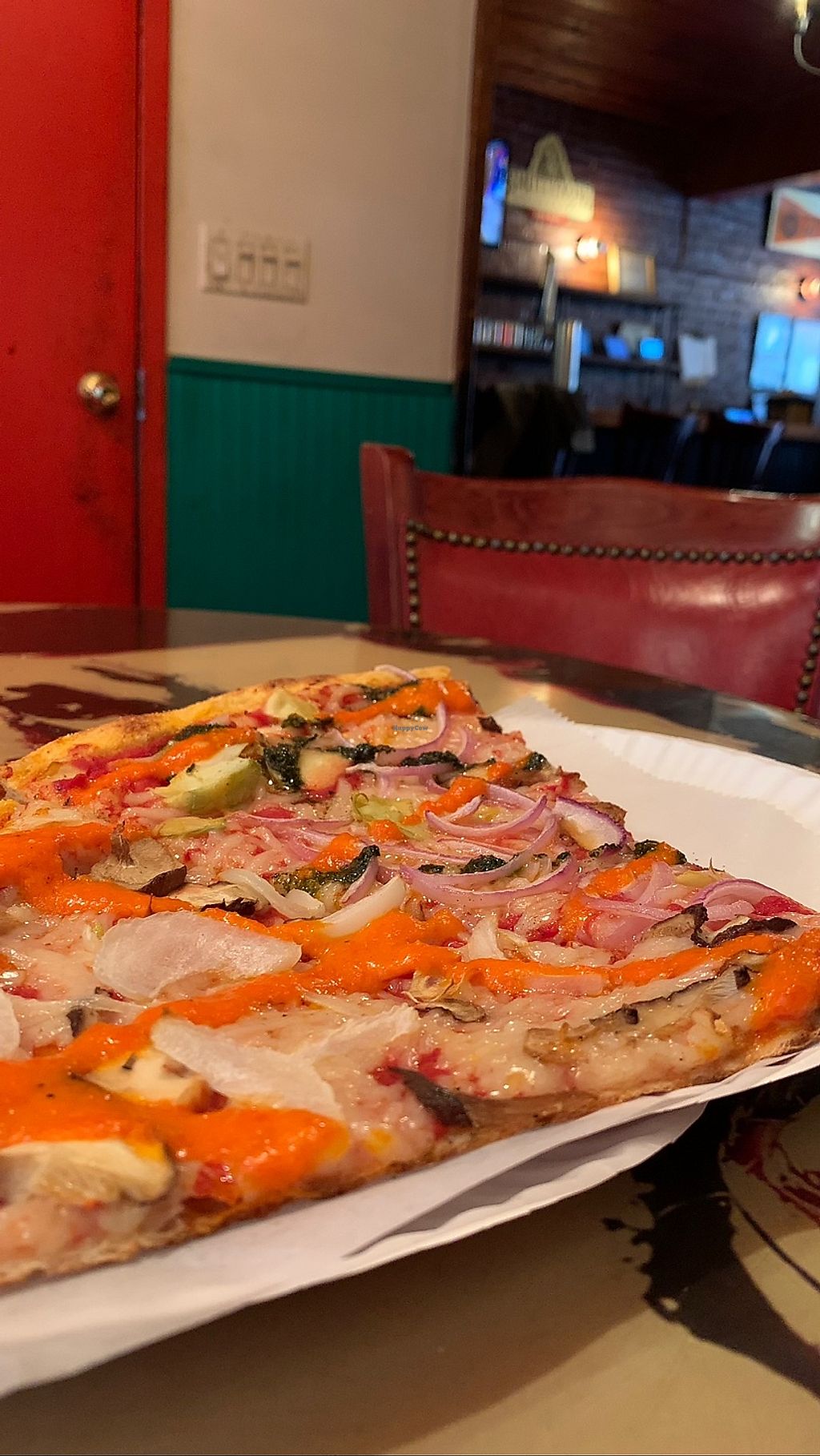 Two Boots Pizza - Driggs Ave - Brooklyn New York Restaurant - HappyCow