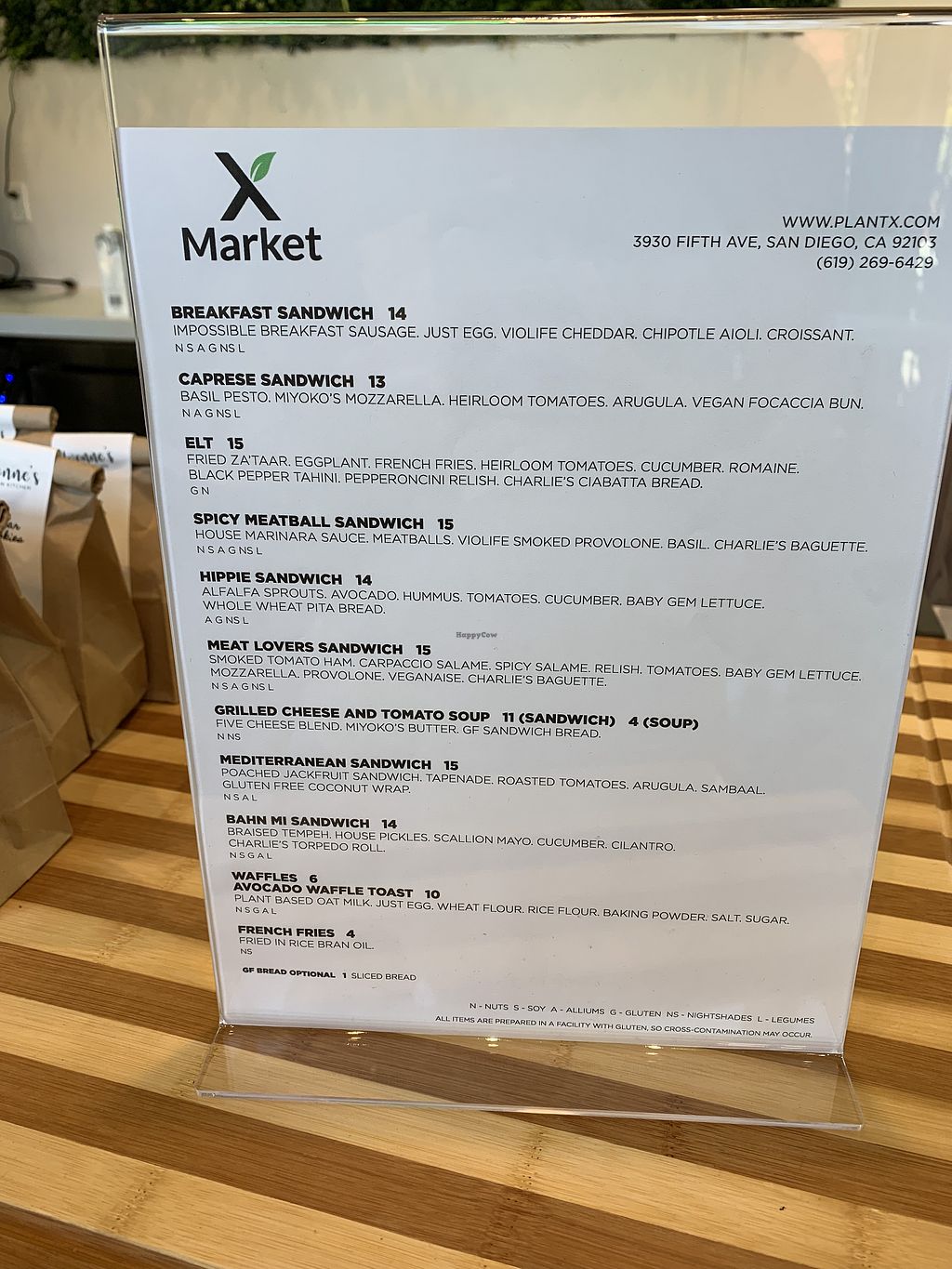 CLOSED: XMarket - San Diego California Veg Store - HappyCow