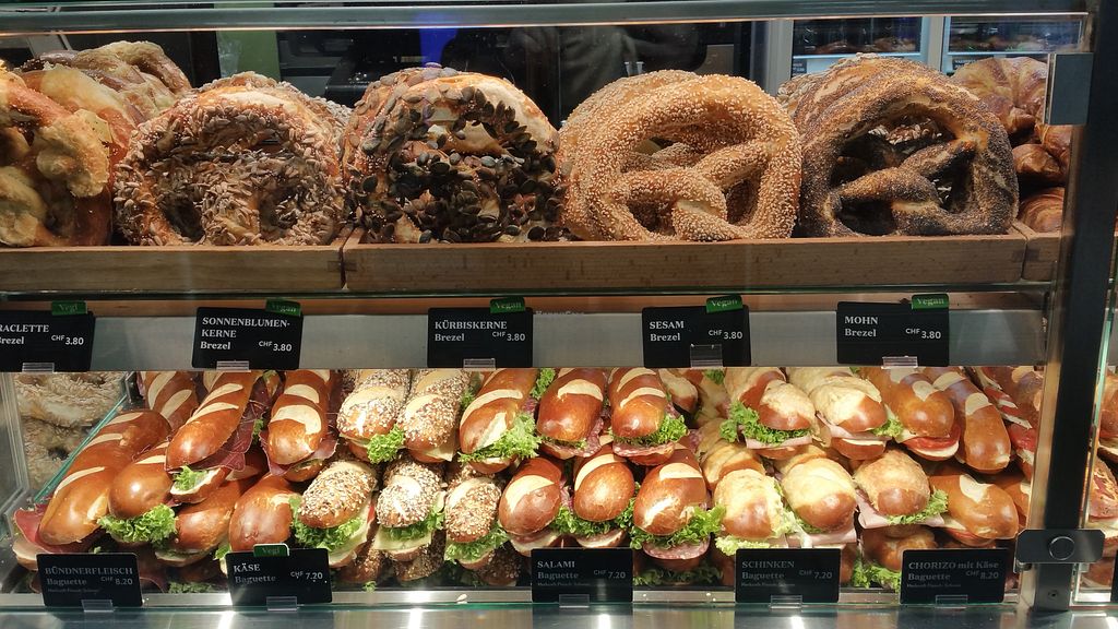 CLOSED: Brezelkönig - SBB Perron - Winterthur Bakery - HappyCow