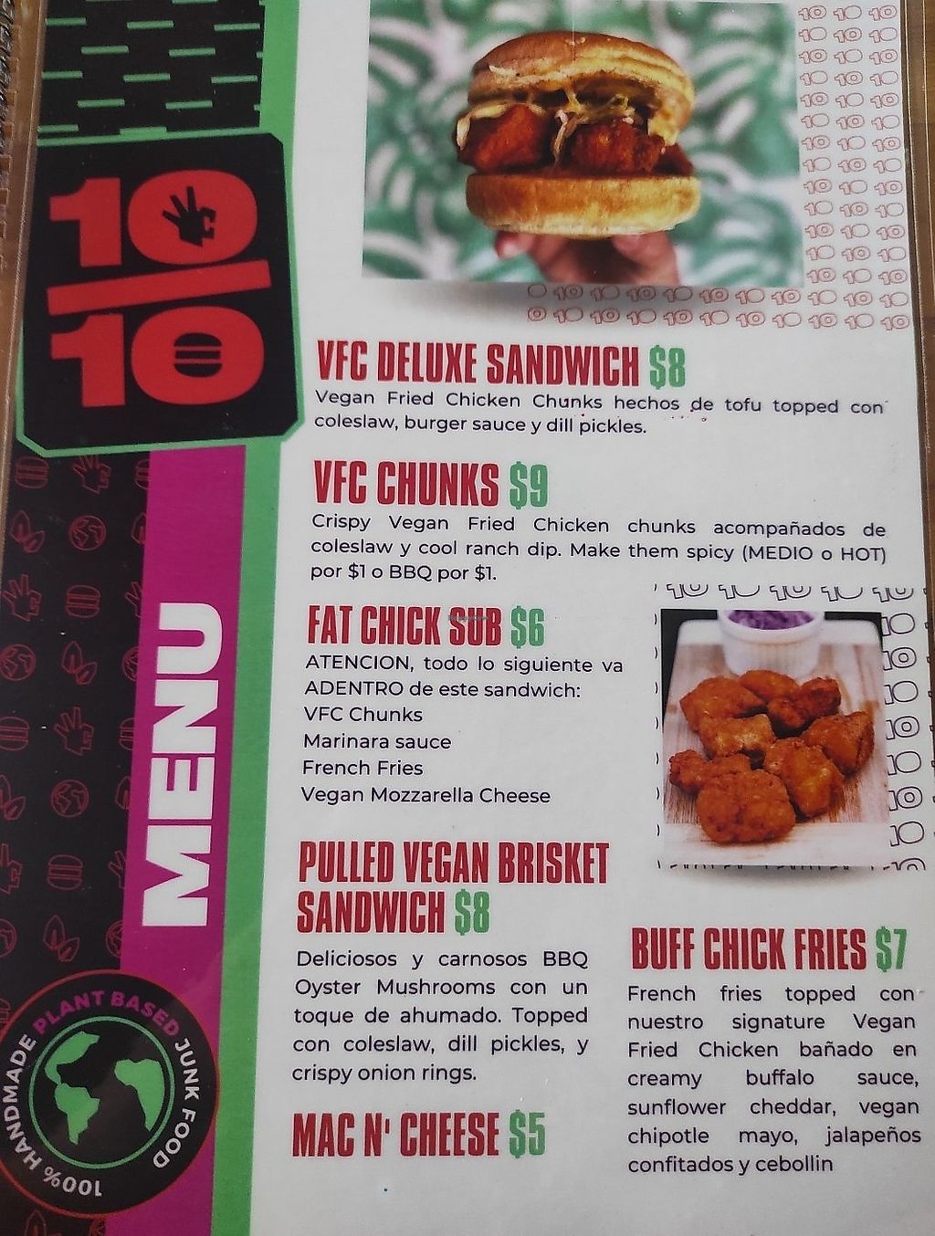 CLOSED: Diez de Diez - 10/10 - San Salvador Restaurant - HappyCow