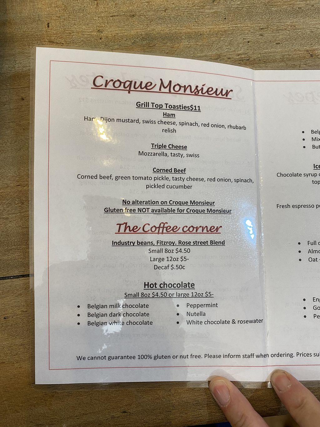 CLOSED: Le Crepe Man Of Belfast - Port Fairy Victoria Restaurant - HappyCow