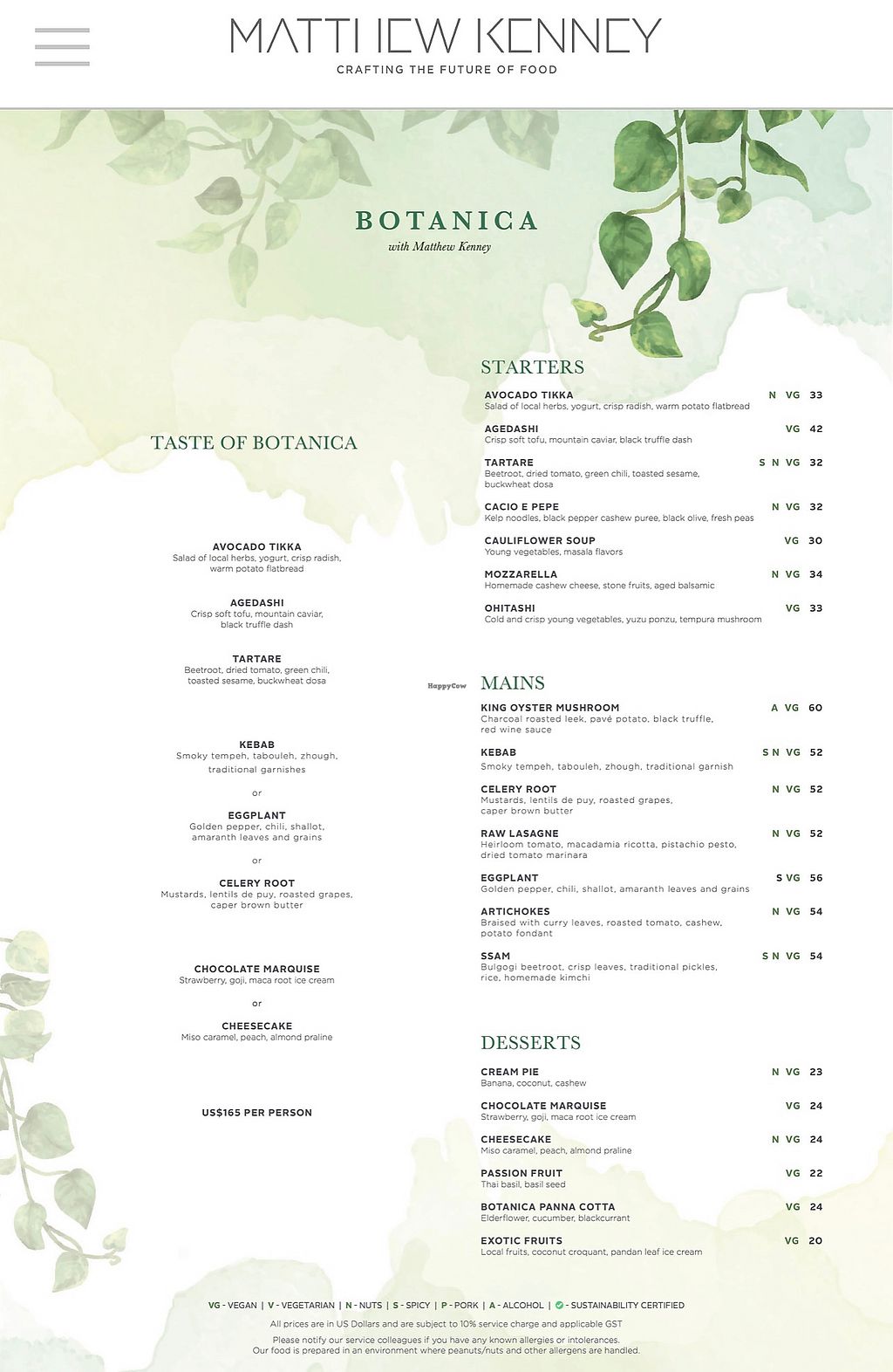 Botanica - North Male Atoll Restaurant - HappyCow