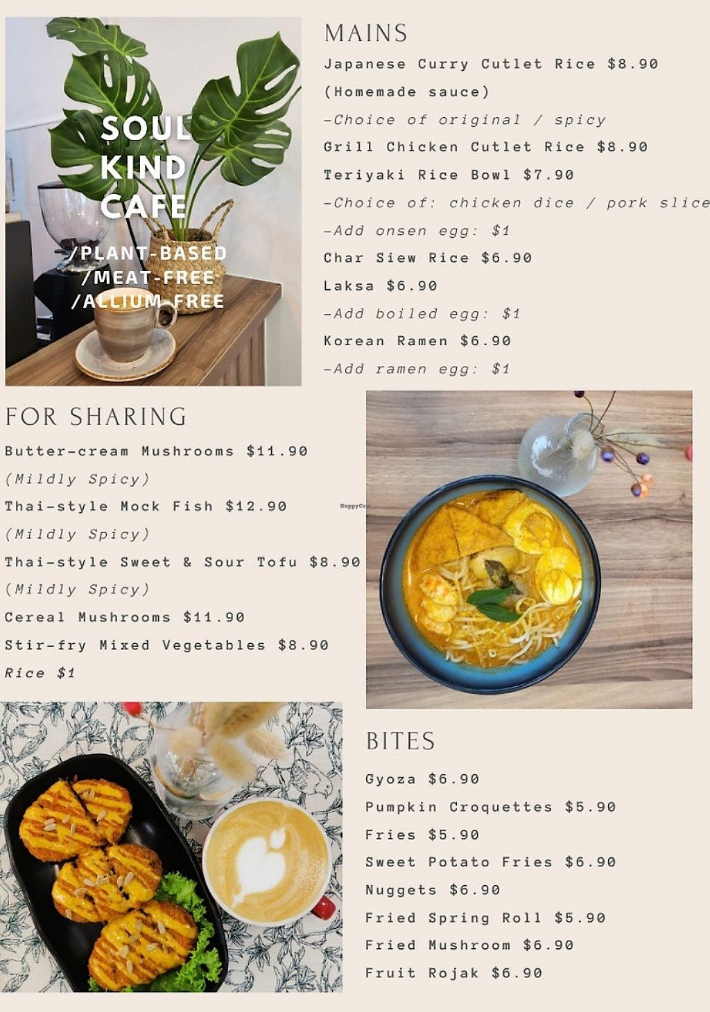 Soul Kind Cafe - West Singapore Restaurant - HappyCow