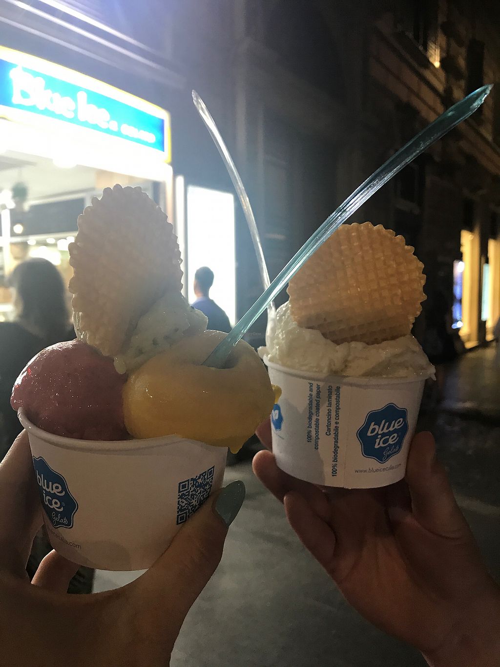 CLOSED: Blue Ice Gelaterie - Rome Ice Cream - HappyCow