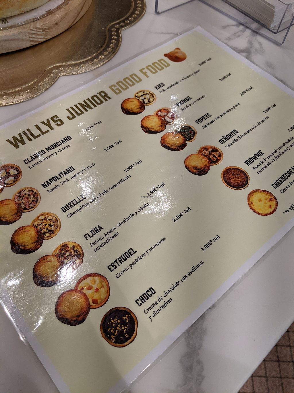 CLOSED: Willy Factory - Madrid Bakery - HappyCow