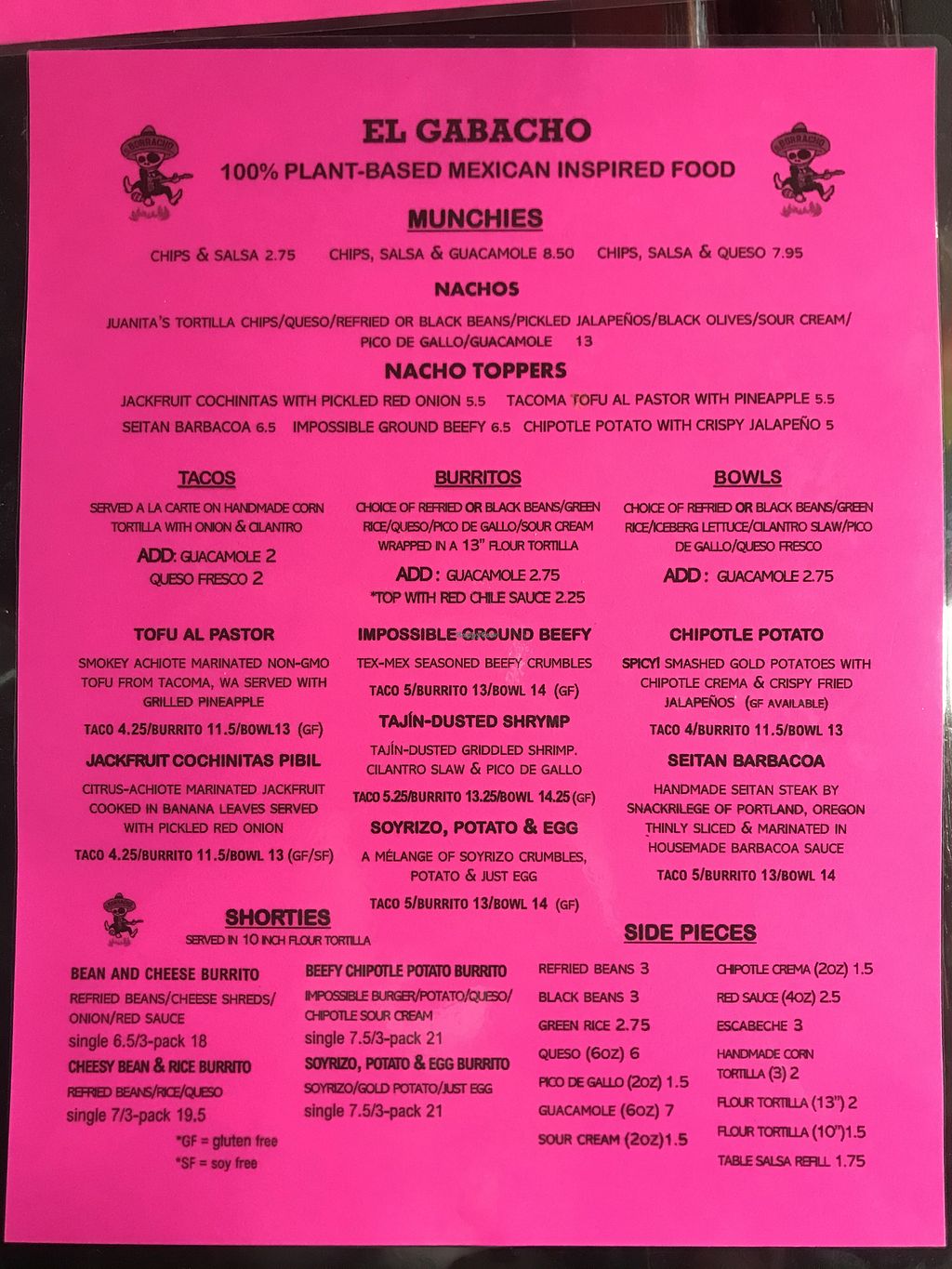 CLOSED: El Borracho - Tacoma Washington Restaurant - HappyCow