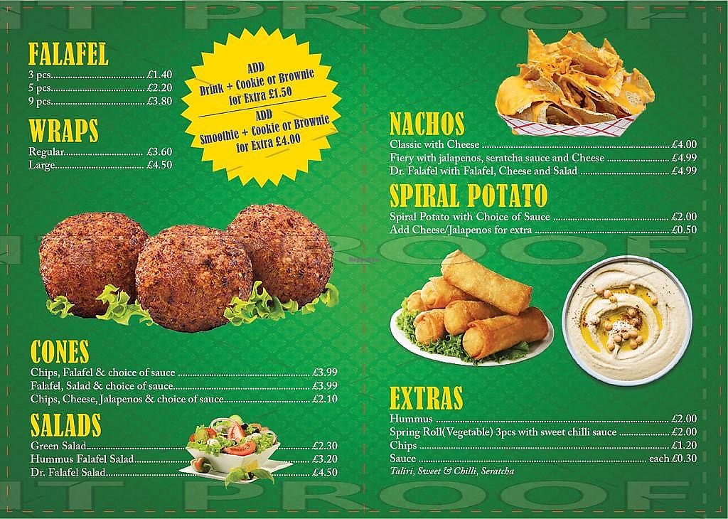 CLOSED: Dr Falafel - Manchester Restaurant - HappyCow