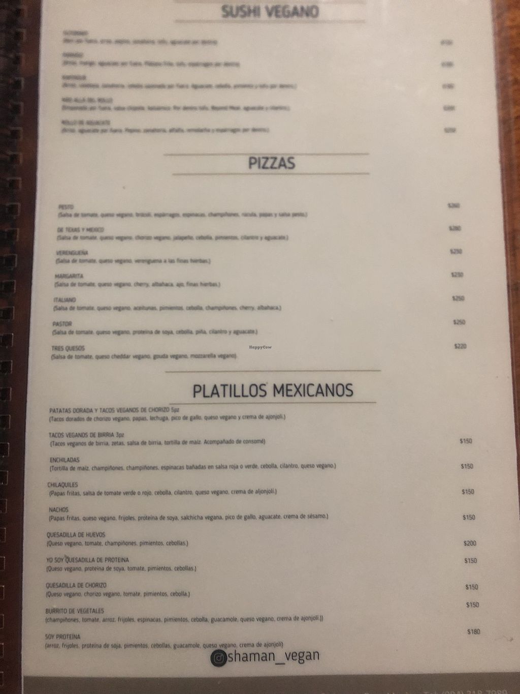 CLOSED: Shaman - Playa Del Carmen Restaurant - HappyCow