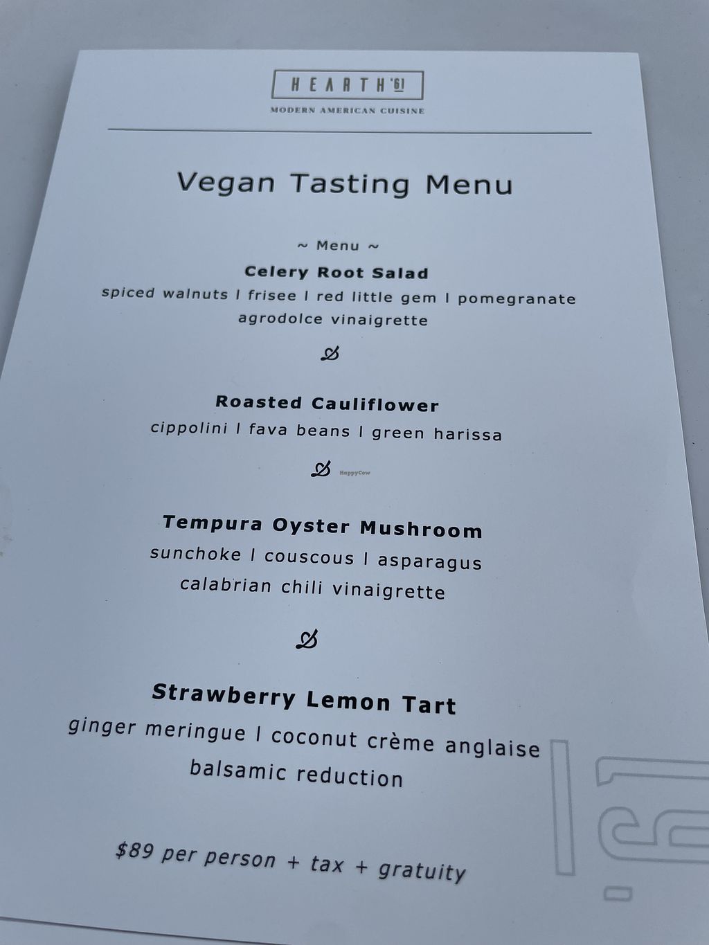 Hearth 61 - Paradise Valley Arizona Restaurant - HappyCow