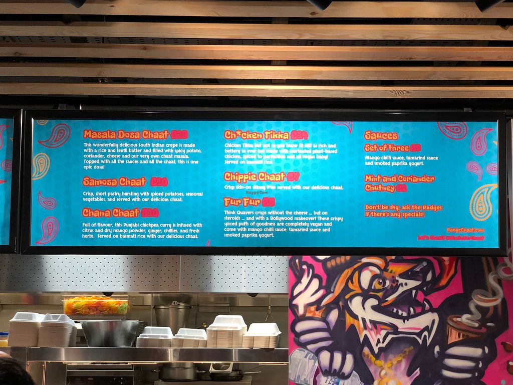 CLOSED: Radge Chaat - Edinburgh Restaurant - HappyCow