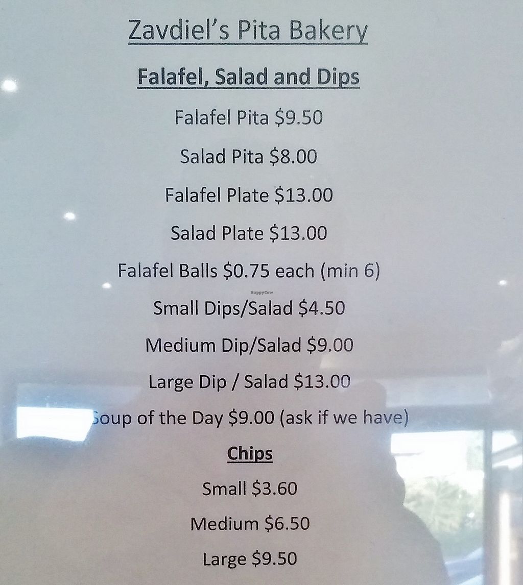 CLOSED: Zavdiel's Pita Bakery - Caulfield Victoria Restaurant - HappyCow